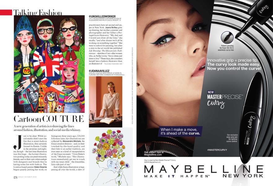 Cartoon Couture | Vogue | OCTOBER 2016