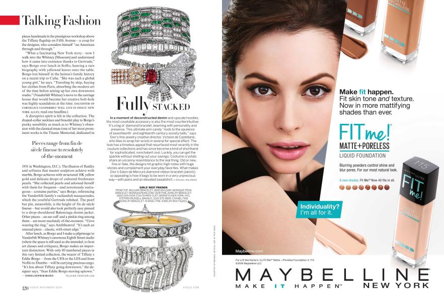 Fully Stacked | Vogue | NOVEMBER 2016