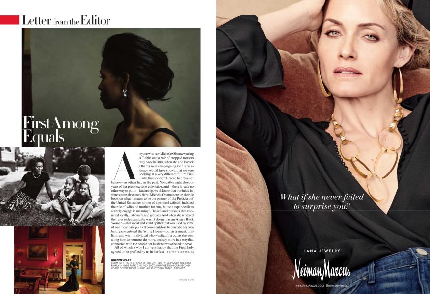 First Among Equals | Vogue | DECEMBER 2016