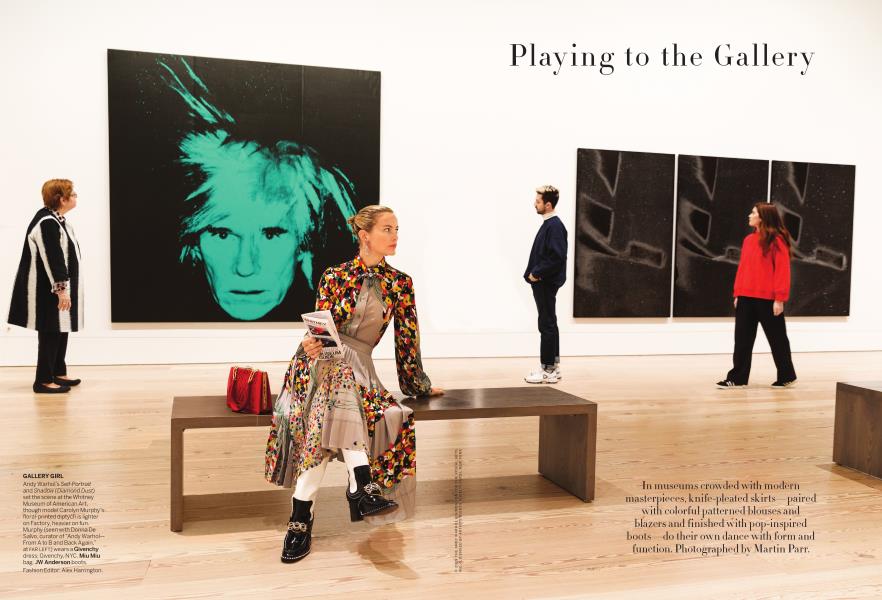 Playing to the Gallery | Vogue | APRIL 2019