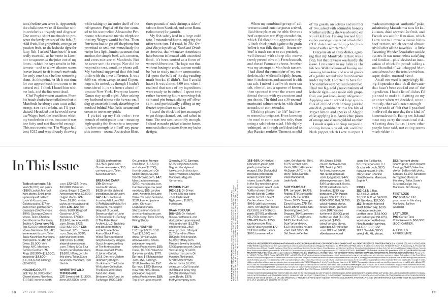 In This Issue | Vogue | MAY 2019