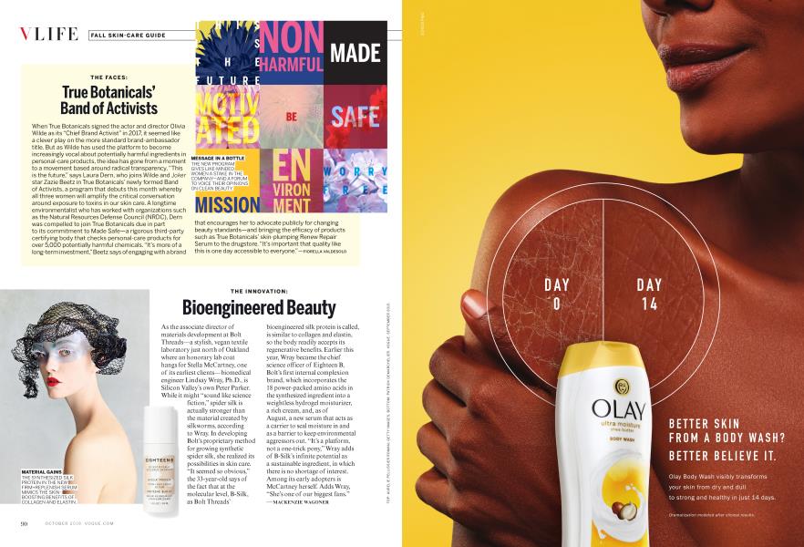 THE FACES: True Botanicals' Band of Activists | Vogue | OCTOBER 2019