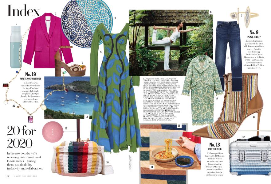 20 for 2020 | Vogue | JANUARY 2020