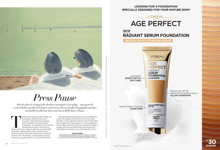 Press Pause | Vogue | APRIL 2020