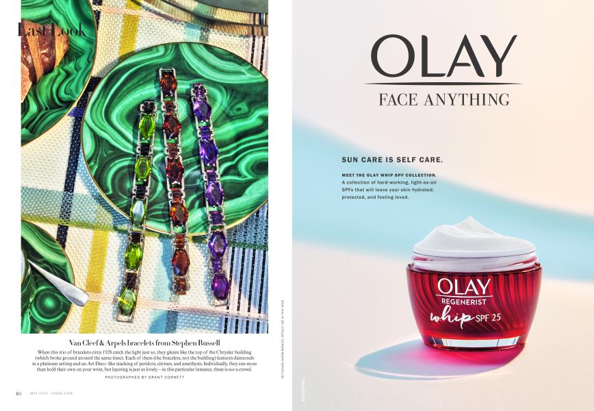 Van Cleef & Arpels bracelets from Stephen Russell | Vogue | MAY 2020