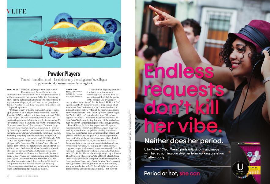 Powder Players | Vogue | AUGUST 2020