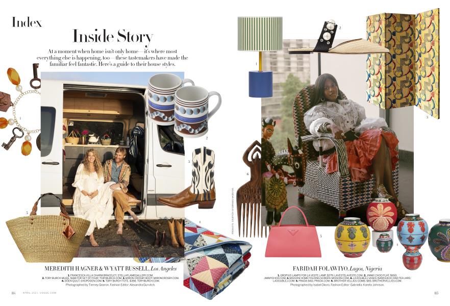 Inside Story | Vogue | APRIL 2021