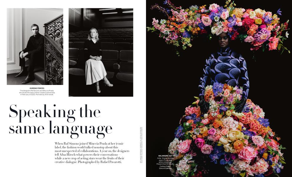 Speaking the same language | Vogue | SEPTEMBER 2021