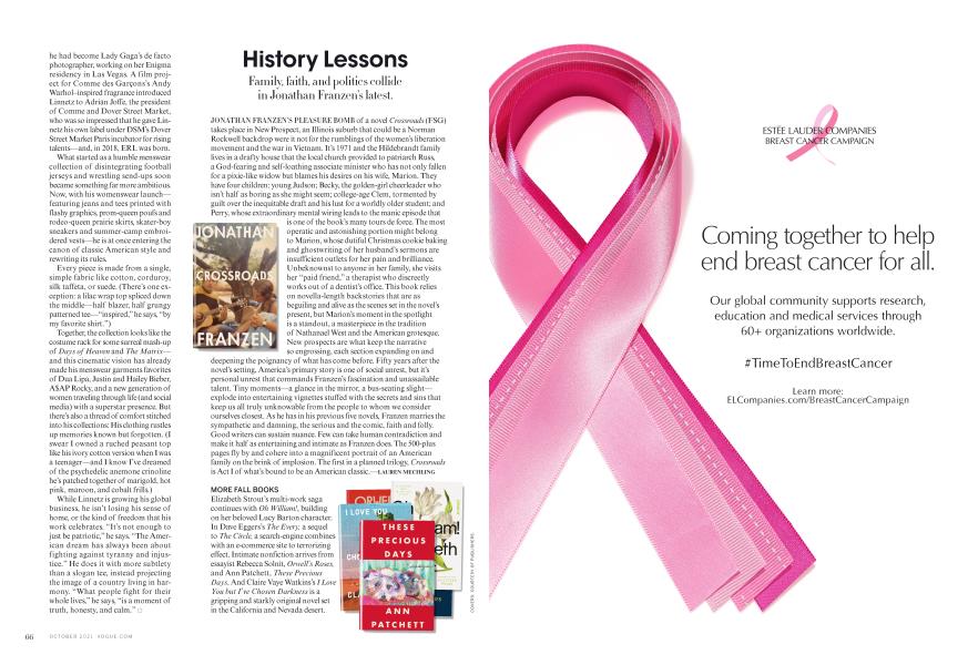 History Lessons | Vogue | OCTOBER 2021