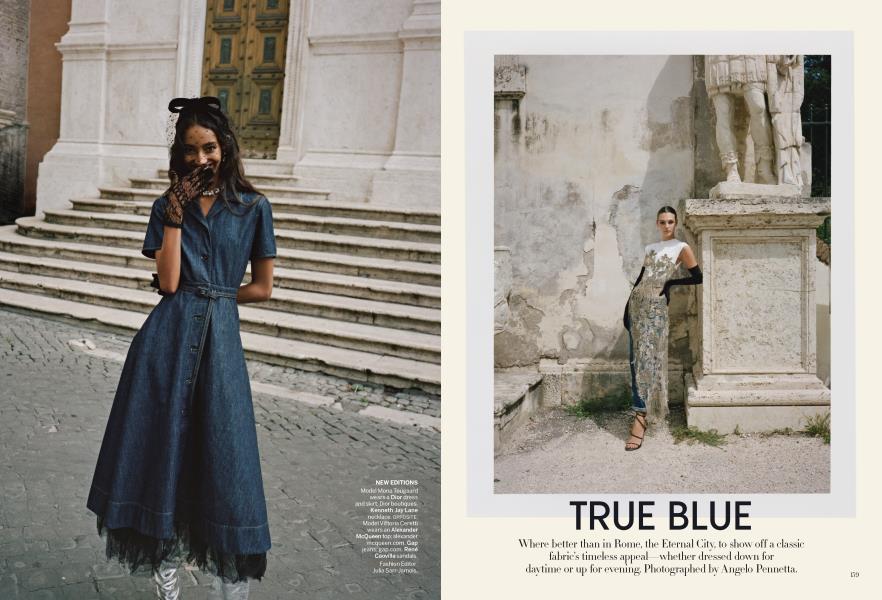 TRUE BLUE | Vogue | DECEMBER 2021