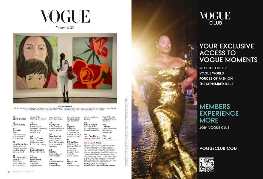 Cover Look | Vogue | WINTER 2023