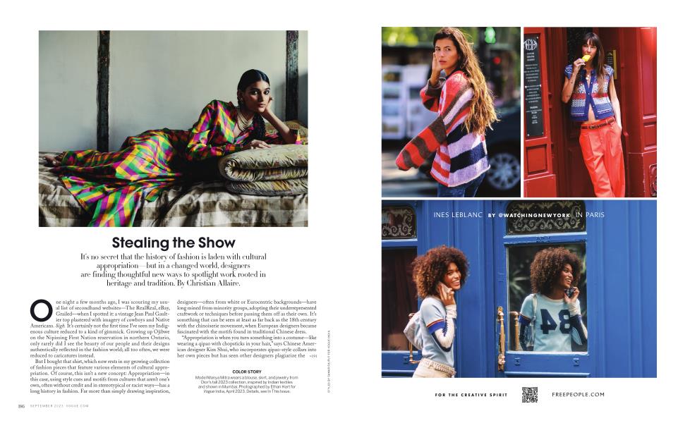 Stealing the Show | Vogue | SEPTEMBER 2023