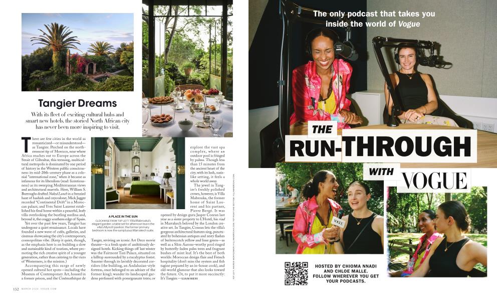 Tangier Dreams | Vogue | MARCH 2024